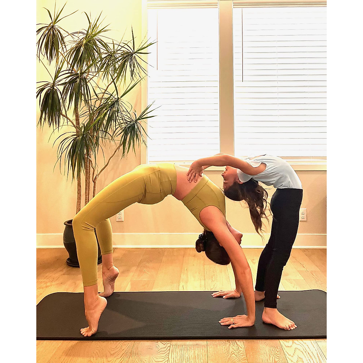 Stelle Girls Athletic Leggings Kids Dance Workout Running Yoga Pants with Hidden Pocket (Black, 12-13 Years)