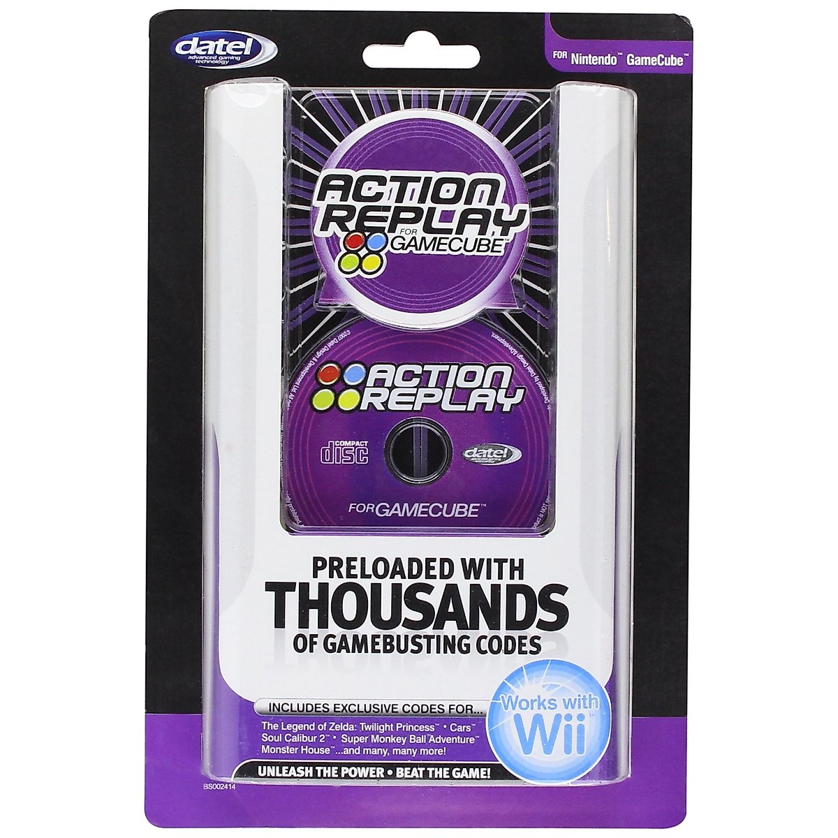 GameCube Action Replay with 16X Memory
