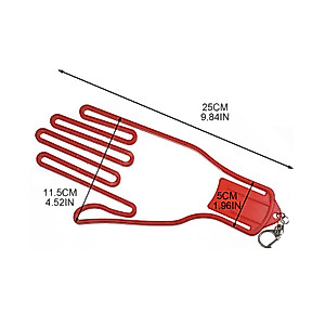 8-Pack Golf Gloves Holder Hanger Dryer Stretcher Shaper Accessories Plastic Support Frame Gifts for Men Women