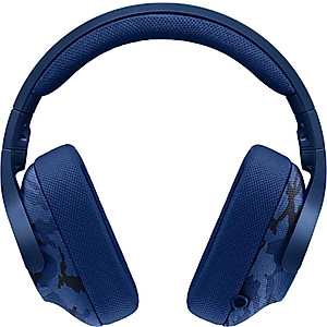 Logitech G433 7.1 Wired Gaming Headset with DTS Headphone: X 7.1 Surround for PC, PS4, Pro, Xbox One, S, Nintendo Switch – Camo Blue
