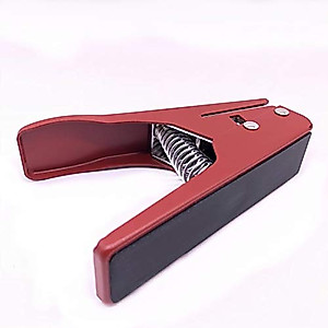 Guitar Picks Maker Picks Puncher Cutter with 2 PCS Starter Strip Sheets by Elrido - DIY Guitar Picks Punch Perfectly Cut Guitar Pick Every Time Cutter Professional Make Picks for Guitar Players