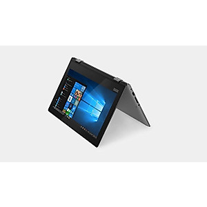 Lenovo Flex 11 Laptop, 11.6 Inch HD (1366 X 768) Display, Intel Pentium Silver N5000 Processor, 4GB DDR4 RAM, 64GB eMMC SSD, Intel UHD Graphics 605, Windows 10, 81A7000BUS, Onyx Black