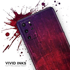 DesignSkinz Abstract Fire & Ice V2 Protective Vinyl Decal Wrap Skin Cover Compatible with The Samsung Galaxy S20 (Screen Trim & Back Glass Skin)