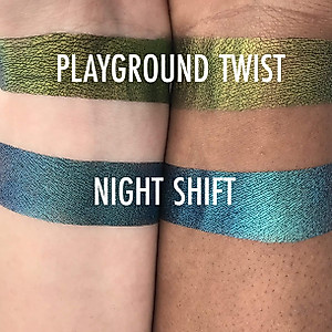 Concrete Minerals MultiChrome Eyeshadow, Intense Color Shifting, Longer-Lasting With No Creasing, 100% Vegan and Cruelty Free, Handmade in USA, 2.4 Grams Loose Mineral Powder (Sample Bundle)