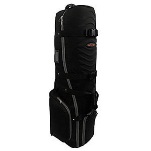 CaddyDaddy Phoenix Padded Golf Travel Bag Cover with North Pole Oversized Pockets - Heavy Duty, Wheeled Travel Golf Bag Cover