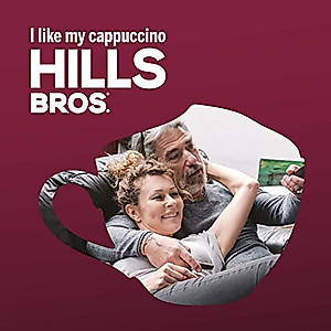 Hills Bros. Instant Cappuccino Mix, French Vanilla - Easy to Use, Enjoy Coffeehouse Flavor from Home – Decadent Cappuccino with a Hint of Sweetness and Vanilla in Light Coffee, 16 Ounce (Pack of 6)
