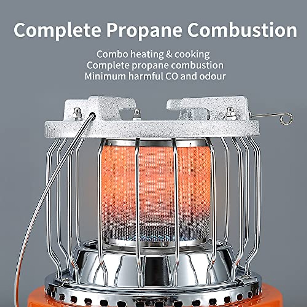 Propane Space Heaters for Indoor Use Large Room, Portable Outdoor Stove Camping Accessories