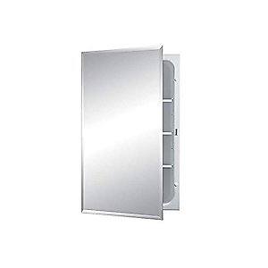 Jensen 1459 Horizon Frameless Single-Door Recessed Medicine Cabinet
