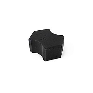 The Rag Company - Ultra Black Foam Sponge - for Detailing and Car Washing, Perfect for Both Rinseless and Soap Washes, Softer Feel, Ergonomic Shape