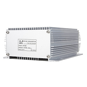 uxcell Voltage Converter Regulator DC 24V to DC 12V 60A 720W Truck Power Transformer