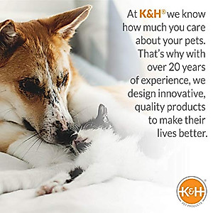 K&H Pet Products Original Pet Cot Microfleece Pad - Tan, Medium 25 X 32 Inches