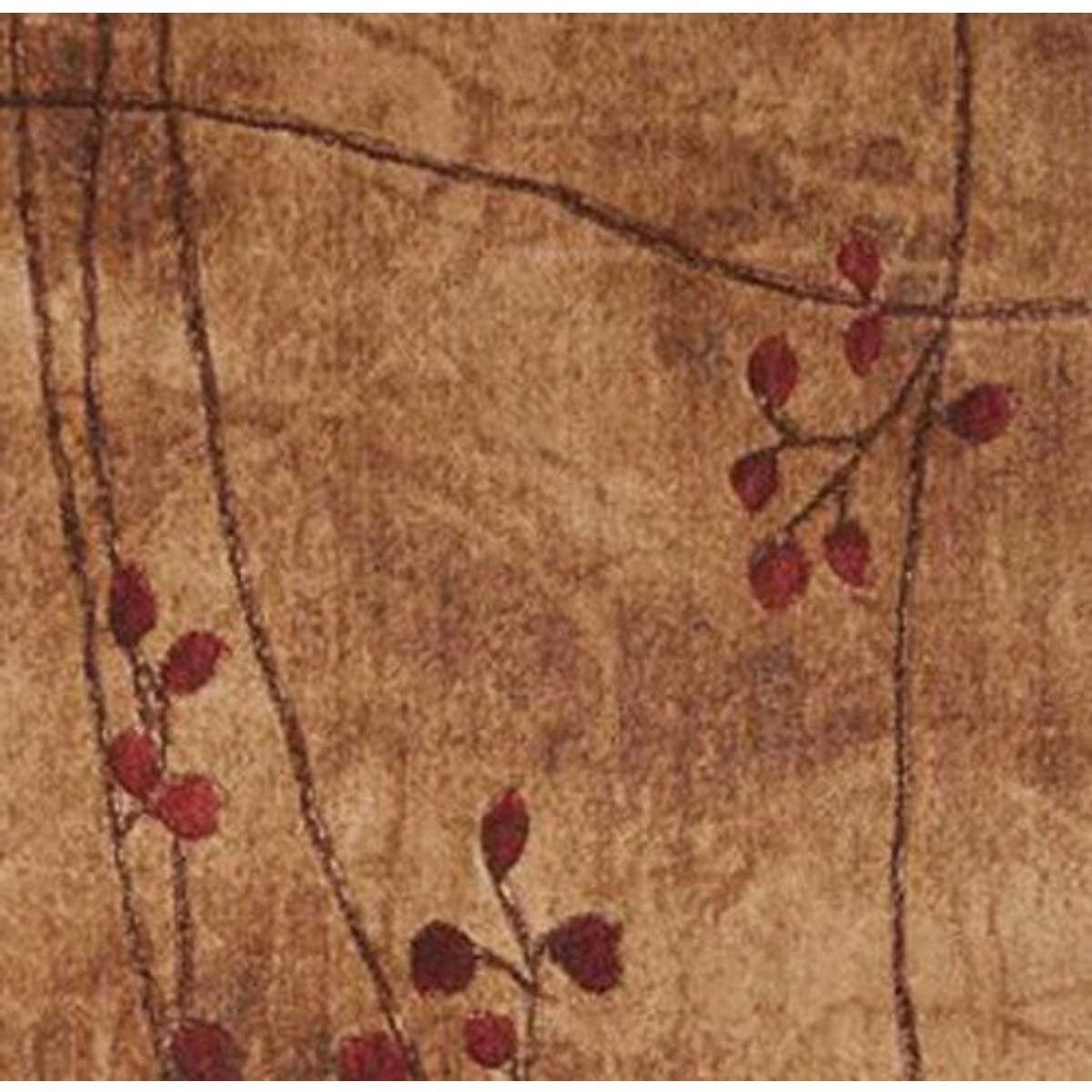 Nourison Somerset Rustic Latte 5'6" x ROUND Area-Rug, Easy-Cleaning, Non Shedding, Bed Room, Living Room, Dining Room, Kitchen (6 Round)