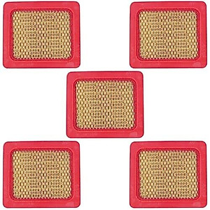 DISCOUNT STARTER & ALTERNATOR Air Filter and Pre Filter 5 Pack Compatible With Recycler Lawn Mowers Toro 119-1909