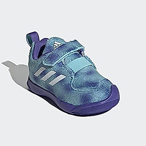 adidas Kids Activeplay Monsters Track and Field Shoe, Sonic Aqua/White/Light Aqua, 6 US Unisex Toddler