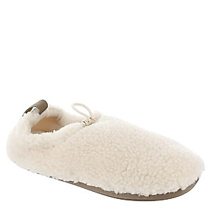 UGG Women's Plushy Slipper Slipper, Natural/ Chestnut, 8