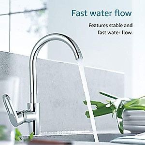 AQUA CREST FQK1K Under Sink Water Filter, 1320 Gallons, Replacement for GE FQK1K, FQK2J, GXK185K and GX1S50R (Pack of 1)