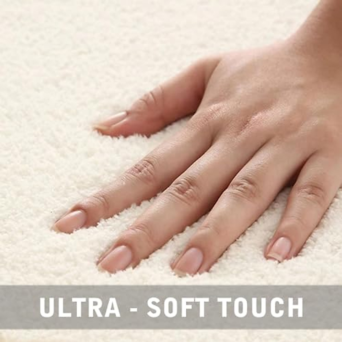 Modern Abstract Runner Rug - Imitation Cashmere Rugs with Rubber Backing Non Skid Laundry Room Rug, Kitchen Carpet Runner Indoor Bathroom Floor Runners