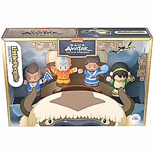 Little People Collector Avatar: The Last Airbender Special Edition Set In Display Gift Box For Adults & Fans, 4 Figures
