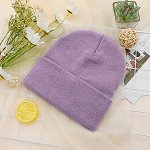 Purple Beanie,Cool Beanies,Stocking Hats for Women,Winter Cap for Women,Hiking Gear and Accessories,Under Armour Beanie,Mens Knit Hat,Sailing Gifts,Cool Hiking Gifts,Knit Caps for Men,Silk Beanie