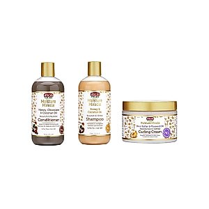 African Pride Moisture Miracle Combo (COND&SH&CREME)
