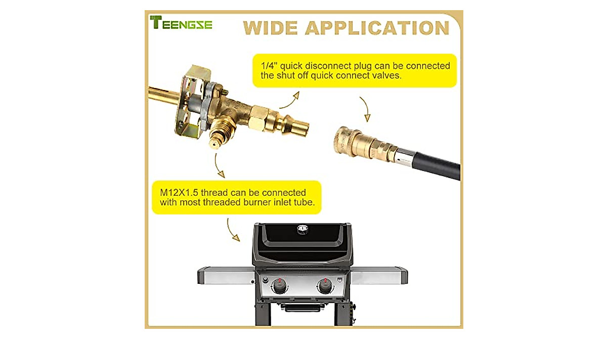 TEENGSE Grill Valve Replacement for Olympian & Weber Grills