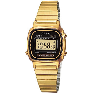 LA670WGA-1D Ladies Gold Tone Digital Watch RETRO