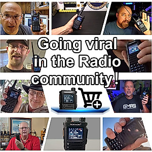 (2nd Gen) TIDRADIO H8 GMRS Handheld Radio with Bluetooth Programming, Repeater Capable, NOAA Weather, Dual Band Long Range Two Way Radios, Walkie Talkies with 2500mAh Rechargeable Battery-2Pack