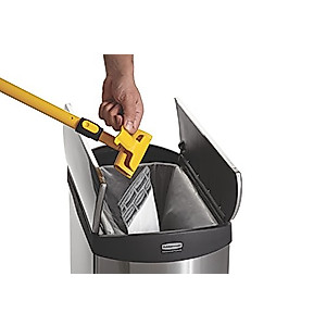 Rubbermaid Commercial Disposable, Highly Absorbant Spill Mop Pads for Spill Mop 2031093, Gray (2017059)(10-Pack)