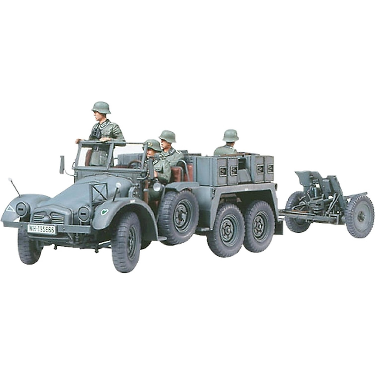 Tamiya Models Krupp Protze Towing Truck with 37mm Pak Model Kit