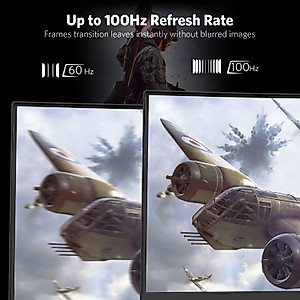 Fiodio 30in Curved Gaming Monitor 100Hz, Full HD 21:9 Ultrawide PC Computer Monitor Built-in Speakers, 2560 * 1080P HDMI DP Ports, VESA Wall Mount Ready 75 x 75mm (DP Cable Included)