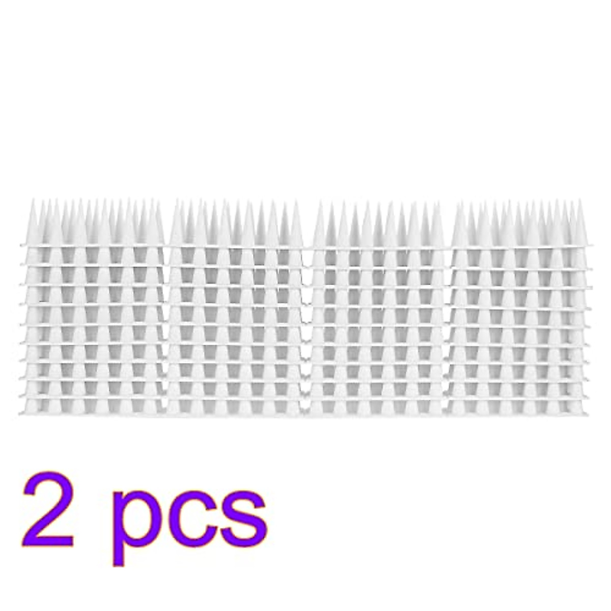Happyyami 20 pcs Fence Wall Spikes Anti Climb Fence Wall Spikes Burglars Garden Security Anti Climb cat/Intruder Deterrent