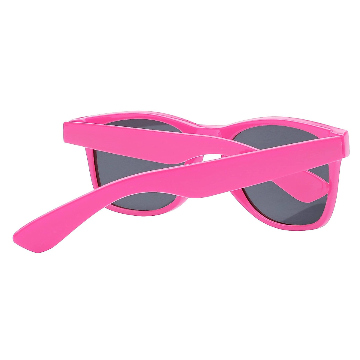 OWL Unisex Retro Style Classic Vintage Sunglasses with Smoke Lens Pink Frame