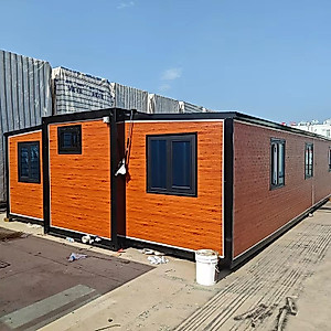 Small Footprint House, Efficient Prefab Dwelling, Compact Living Space, 20ft 30ft 40ft for Military Barracks, Industrial Sites, Urban Living Solutions, Tiny House Communities