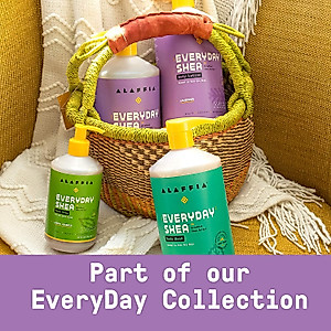 Alaffia EveryDay Shea Shampoo, Gently Cleansing Shampoo for Normal to Dry Hair, Made with Fair Trade Shea Butter, Cruelty Free, Vegan, No Parabens, Vanilla Mint 32 Fl Oz