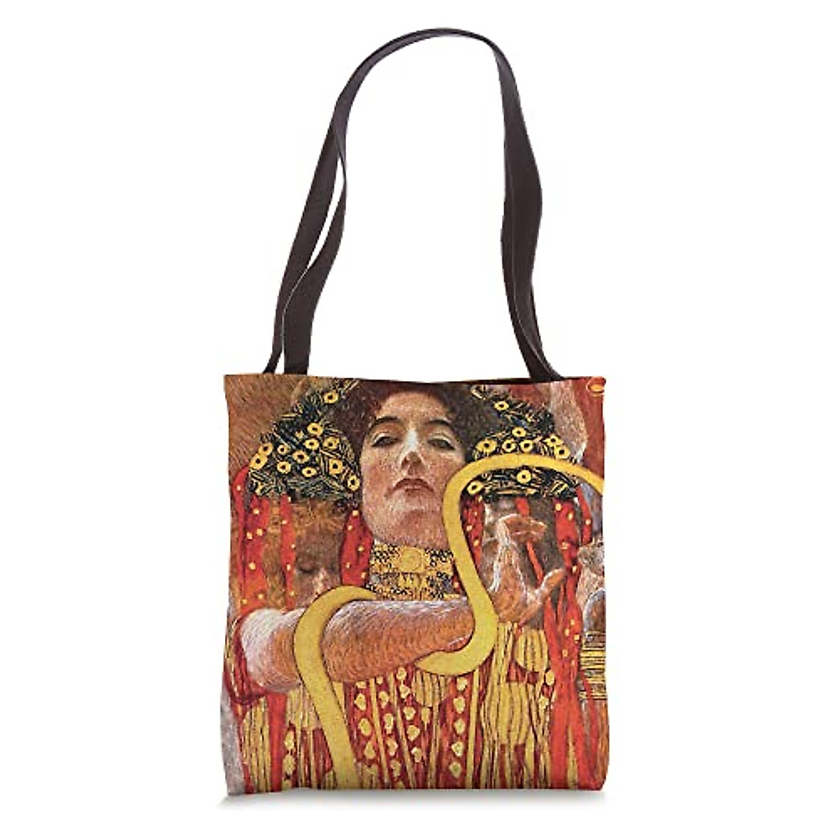 Gustav Klimt - Hygieia Medicine Greek Goddess of Health Tote Bag