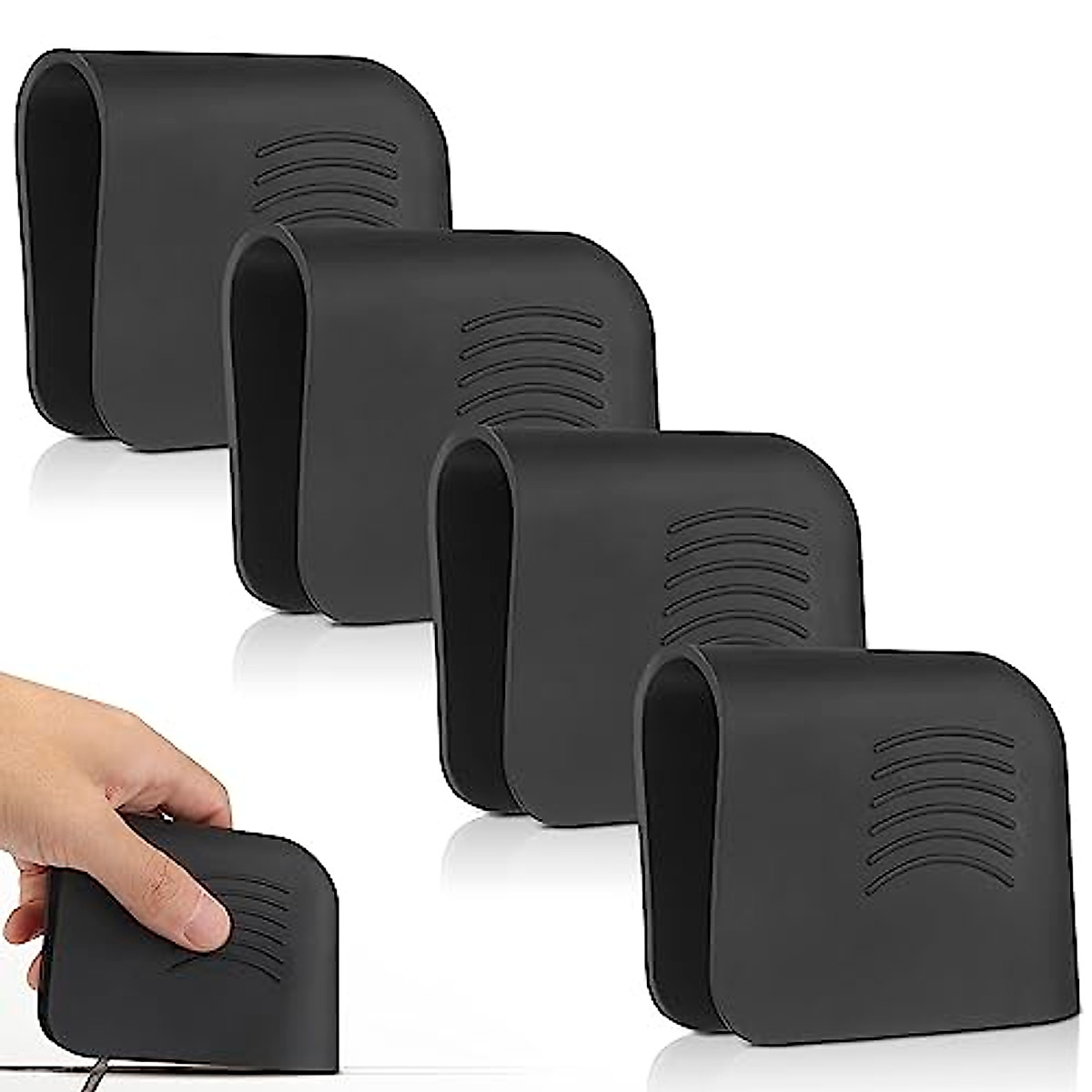 4Pcs Caulking Finisher Grout Scraper Tool - Manual Caulk Applicator Tools 2024 New Caulking Finisher Tile Grout Tool Brick Filler Caulking Finishing Tool - House Tool Kit Set White Caulk Scraper Tool