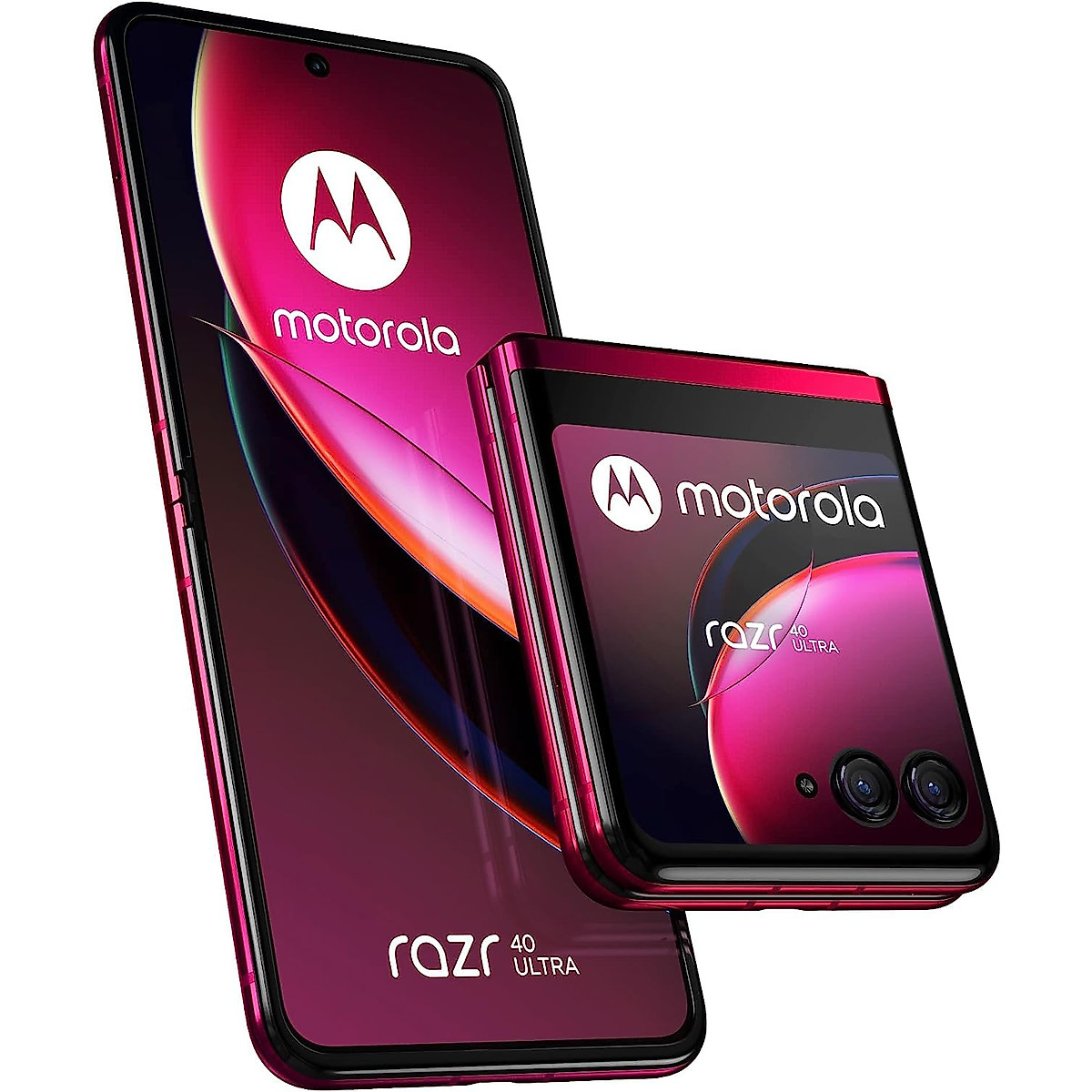 Motorola RAZR 40 Ultra 5G Dual 512GB 12GB RAM Unlocked (GSM Only | No CDMA - not Compatible with Verizon/Sprint) Global, NGP Wireless Charger Included, Black