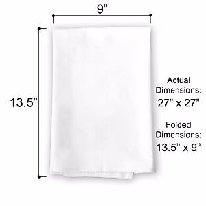 Honey Dew Gifts Funny Inappropriate Kitchen Towels, Eat Up Bitches Flour Sack Towel, 27 inch by 27 inch, 100% Cotton, Highly Absorbent, Multi-Purpose Kitchen Dish Towel