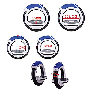 BZCWOOK Orbitwheel Boardless Skateboard Adult Singular Self Propelled Skates