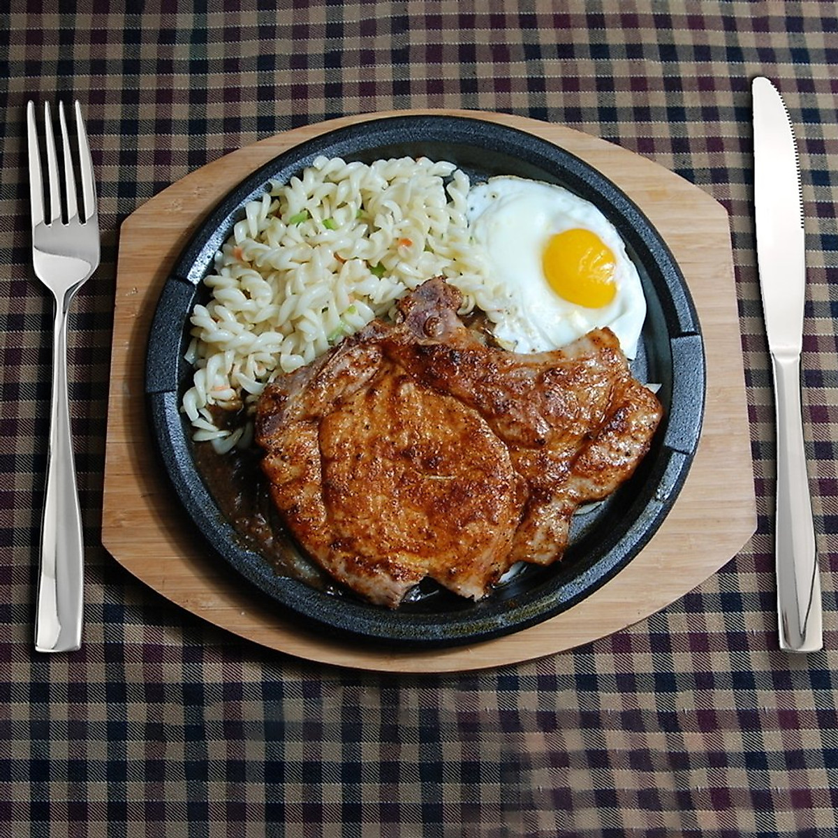 HOMMP 80-Piece Stainless Steel Flatware Set, Service for 16