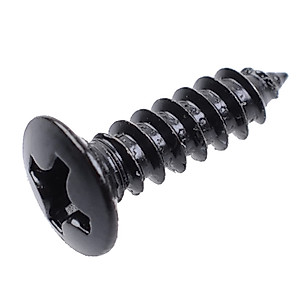 MAXCHEER 150Pack Guitar & Bass Pickguard Screws for Strat & Tele (Mixed Color 150 Pack)