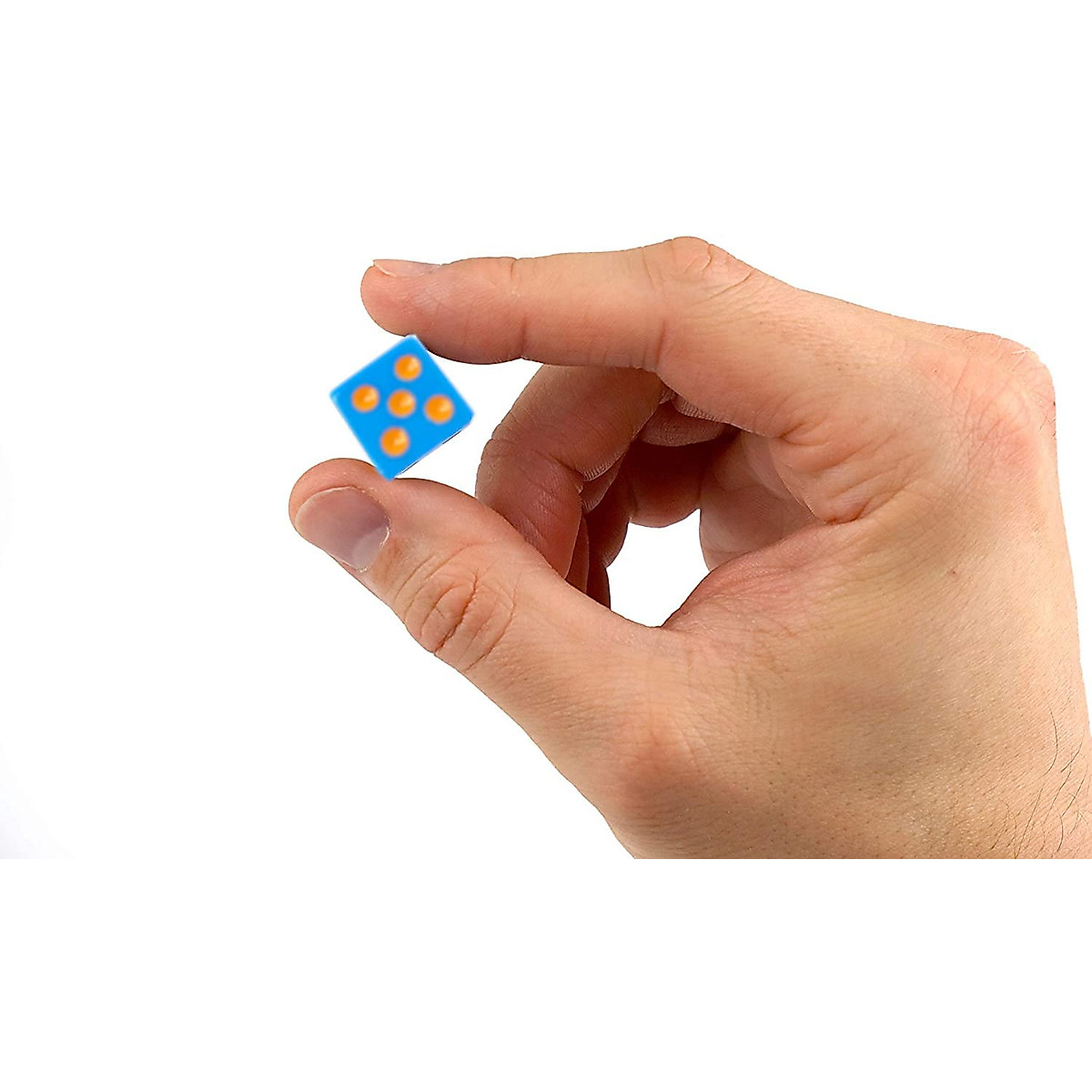 Regal Games Velocity Dice Game Set with Case - Square Dice Colored Set for Family Game Night - 2 to 4 Player (40 Dices)