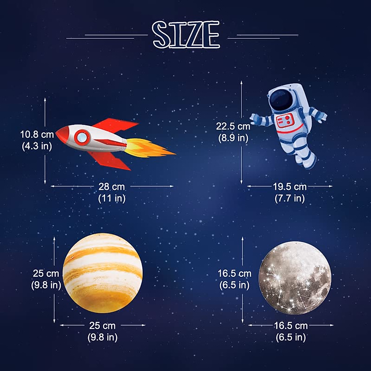 10PCS Solar System Hanging Swirl Decorations Space Party Decorations Hanging Solar System Planet Party Supplies