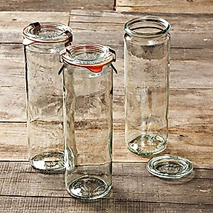 Weck Jars 908 1 Liter - Pack of 2 Glass Jars