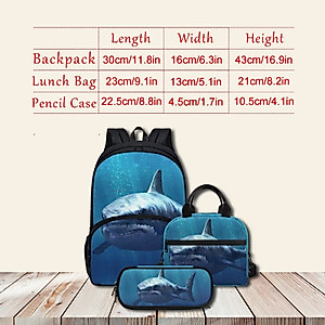 Agoviwo Hockey Graphic School Backpack for Girls 10-12 Aesthetic Book Bag, Lunch Bag and Pencil Case Organizer