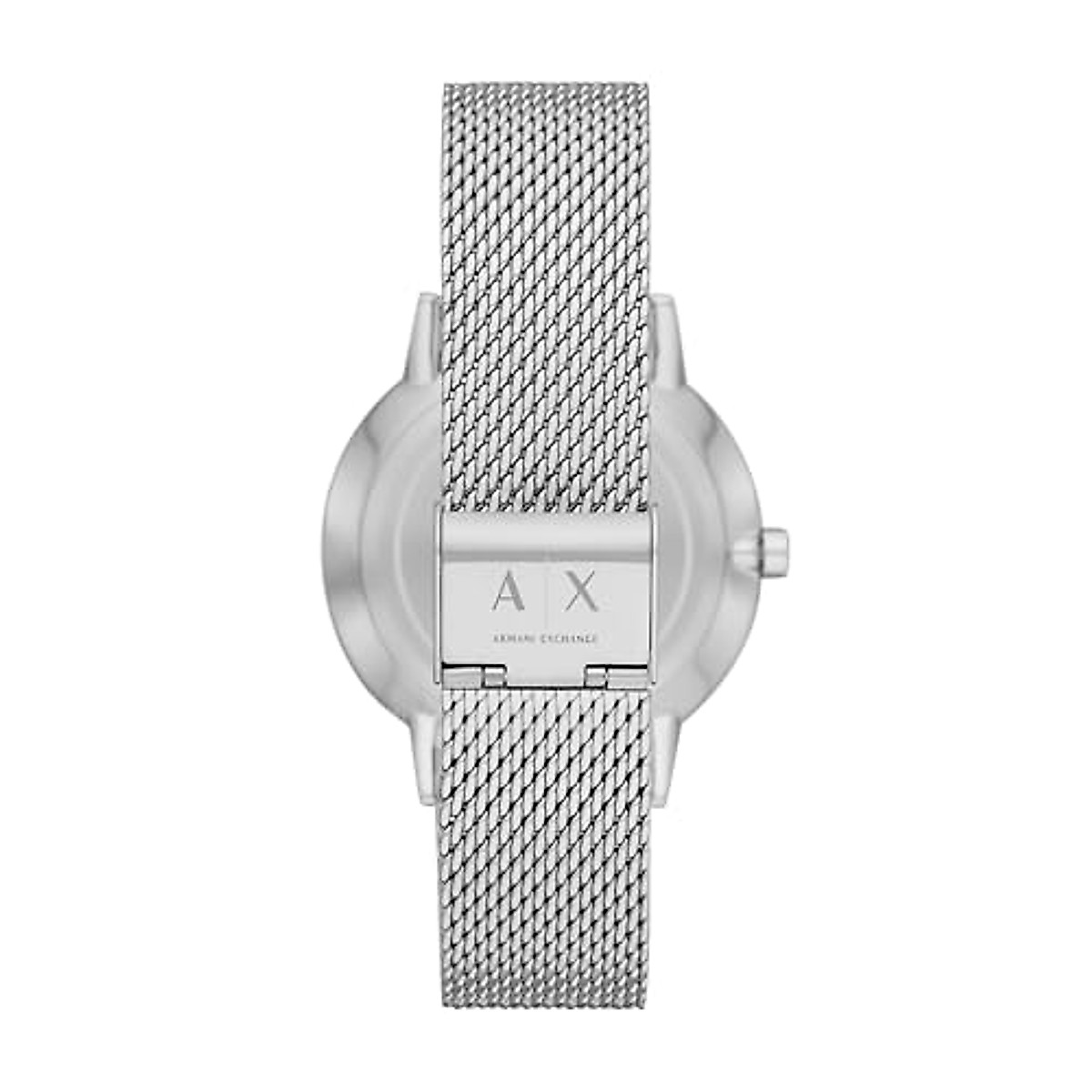 A｜X ARMANI EXCHANGE Men's Multifunction Silver-Tone Stainless Steel Mesh Band Watch (Model: A|X2714)