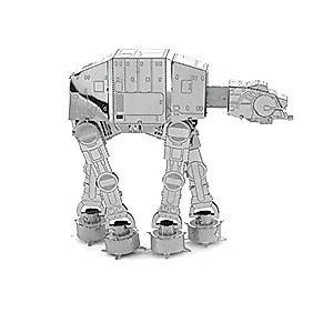 Metal Earth Fascinations Star Wars Imperial at-at 3D Metal Model Kit Bundle with Tweezers