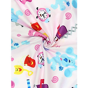 Blue's Clues & You Baby Toddler Girls Fit and Flare Ultra Soft Dress (24 Months, Baby Pink)