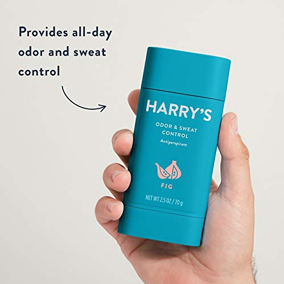 Harry's Deodorant & Antiperspirant - Odor & Sweat Control Antiperspirant for Men - Fig, 3 Count (Pack of 1)
