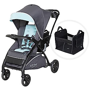 Baby Trend Sit N’ Stand 5-in-1 Shopper Plus Stroller, Blue Mist